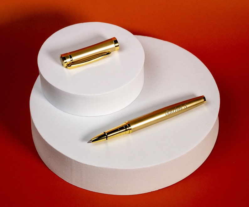 Personalized Luxury Pen | Gold Beautiful Engraved Writing Pen | Thank ...