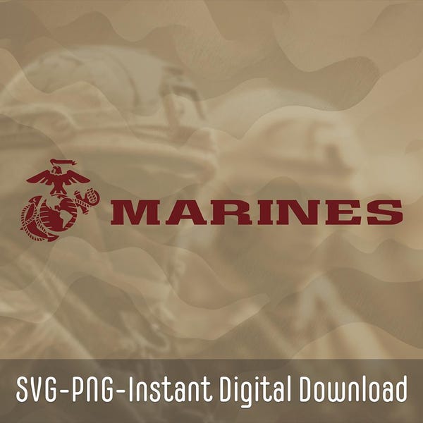 Usmc Svg - Etsy
