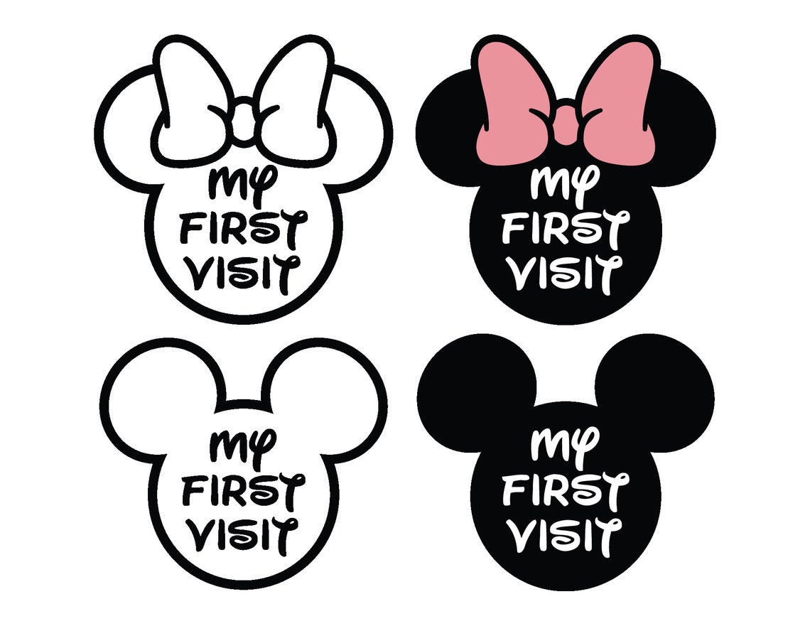 Disneyland First Visit SVG Bundle Disneyland Shirt SVG - Etsy