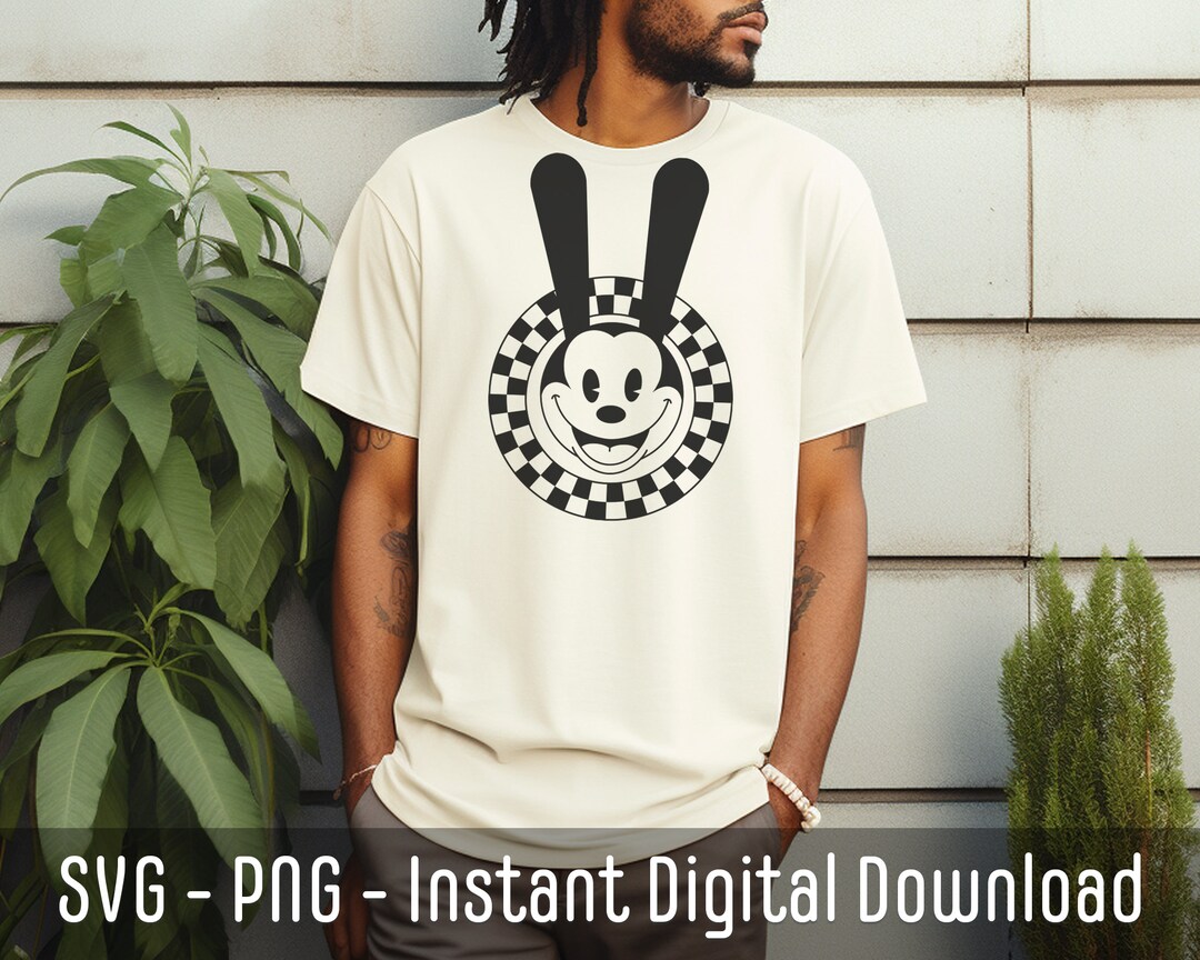 Oswald the Lucky Rabbit SVG | Mickey and Minnie Inspired SVG ...