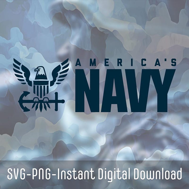 Navy Svg - Etsy