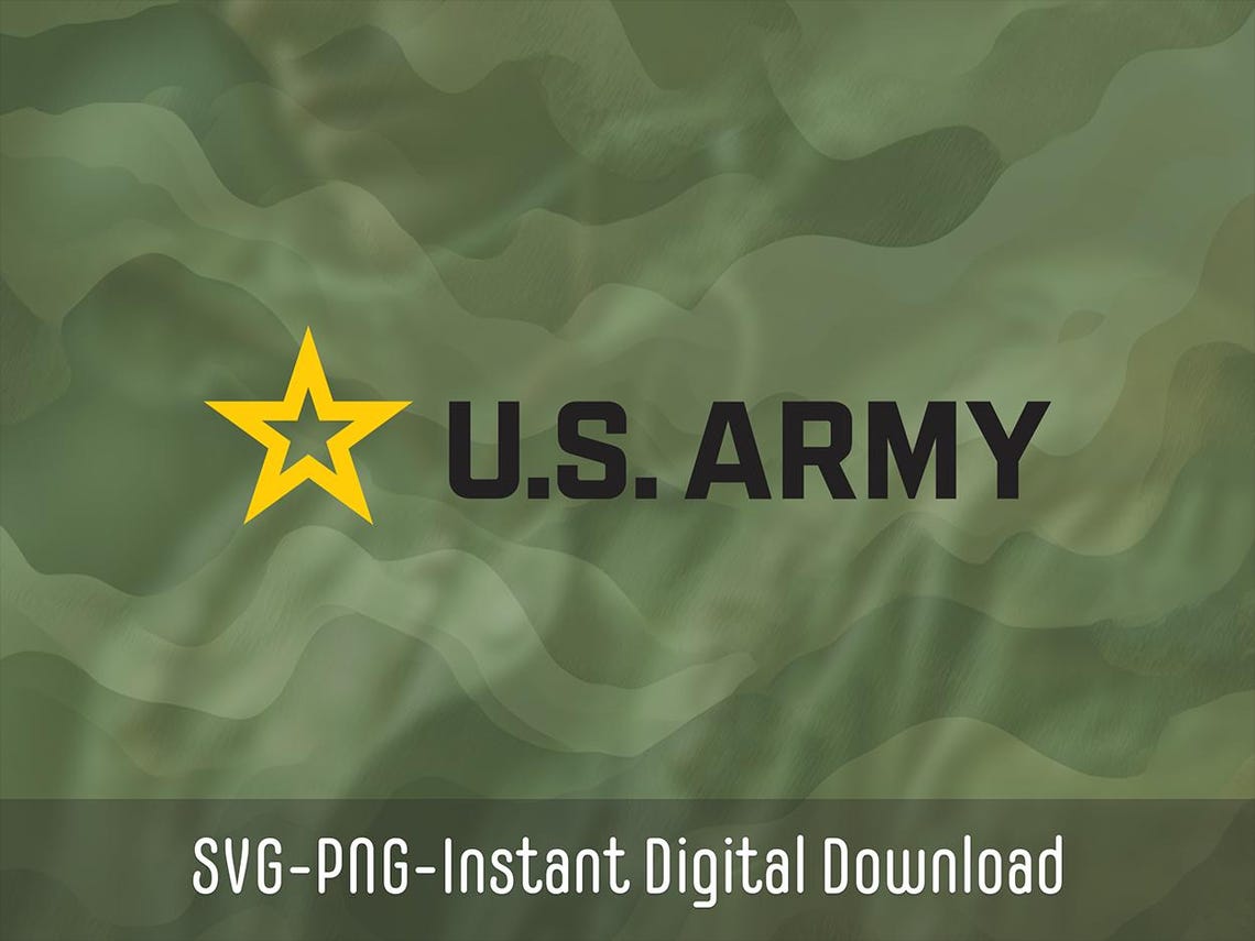 US Army Inspired Svg Logo| United States Military SVG | Military Png ...