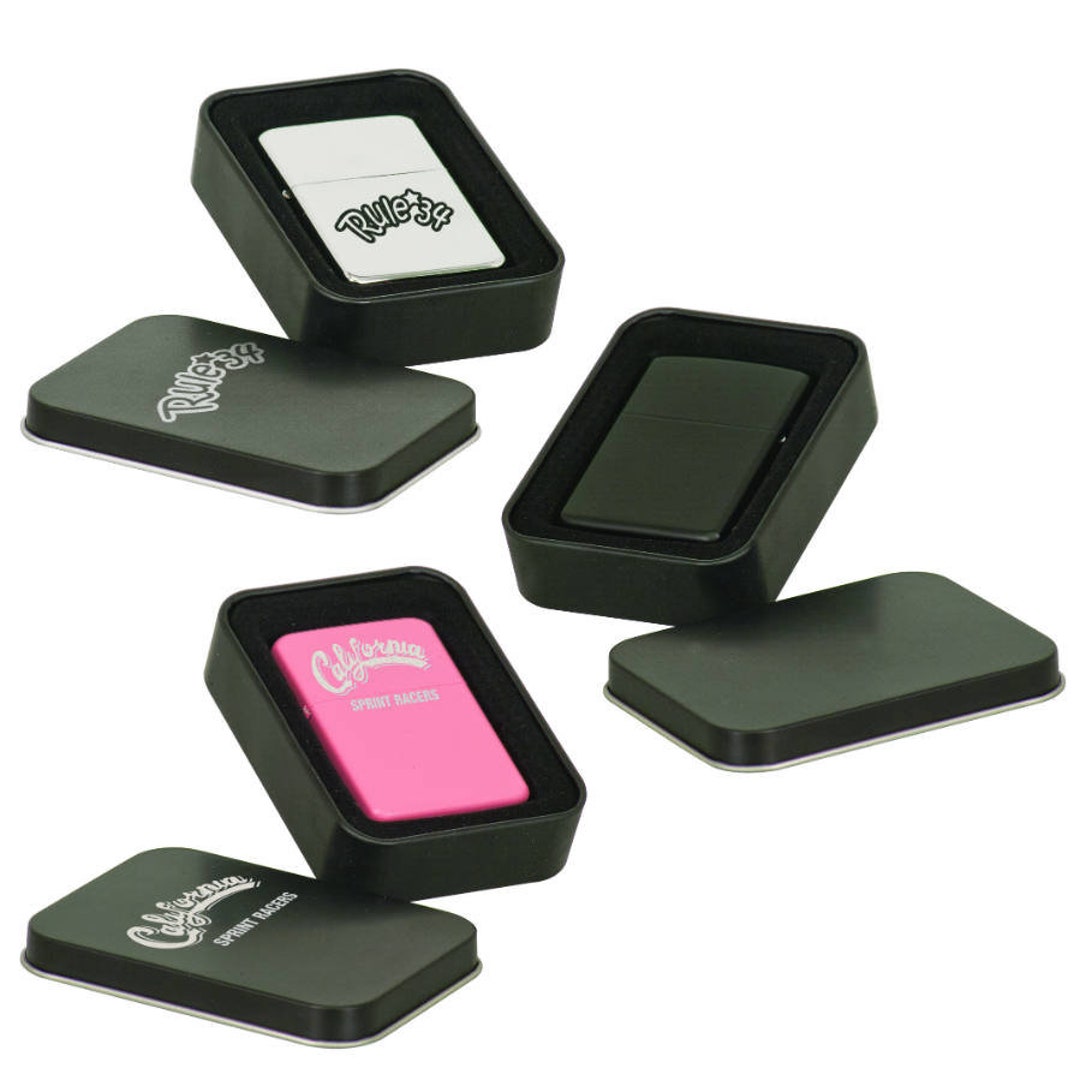 Personalized Laser Engraved Zippo Style Lighter Gift Set - Etsy