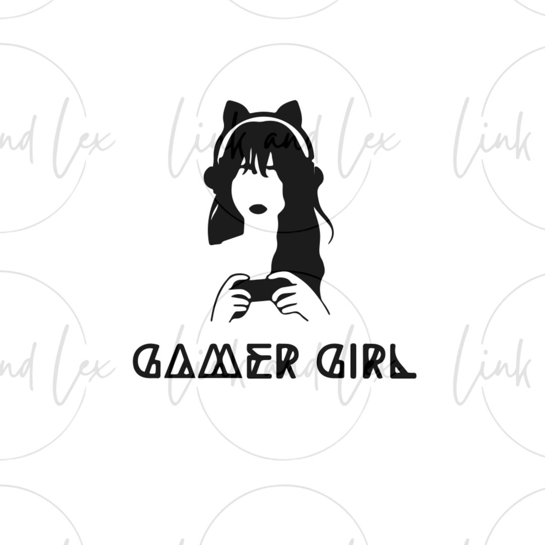 Gamer Svg, Gamer Girl Svg, Svg, Gaming Svg, Gamer Graphics Stickers ...