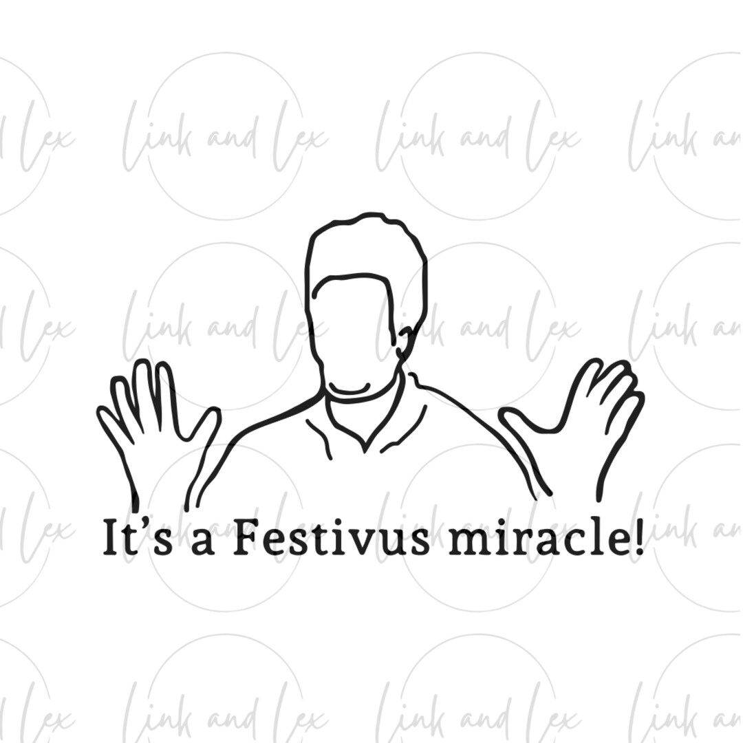Seinfeld Svg, Funny Christmas Svg, Cosmo Kramer Svg, Festivus Svg ...