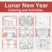 2025 Year of the Snake Chinese Lunar New Year Printable Activity Bundle ...