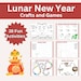 2025 Year of the Snake Chinese Lunar New Year Printable Activity Bundle ...