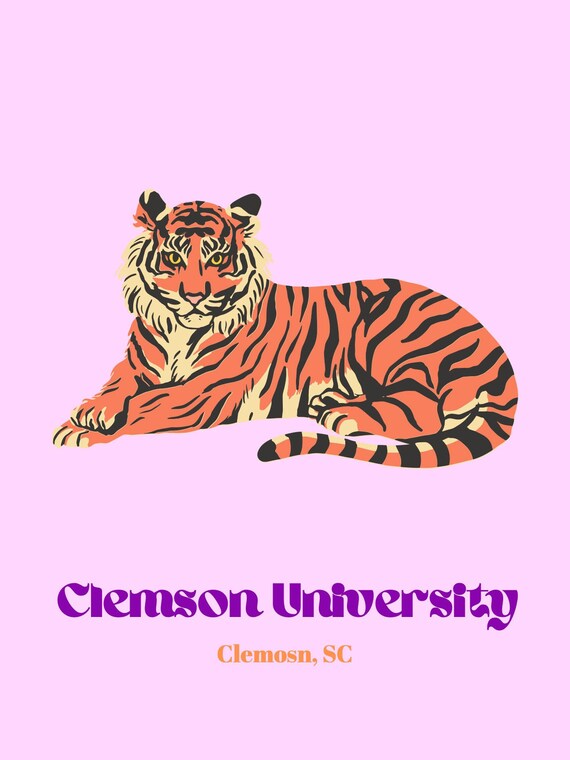 Clemson Tigers Logo Wallpaper