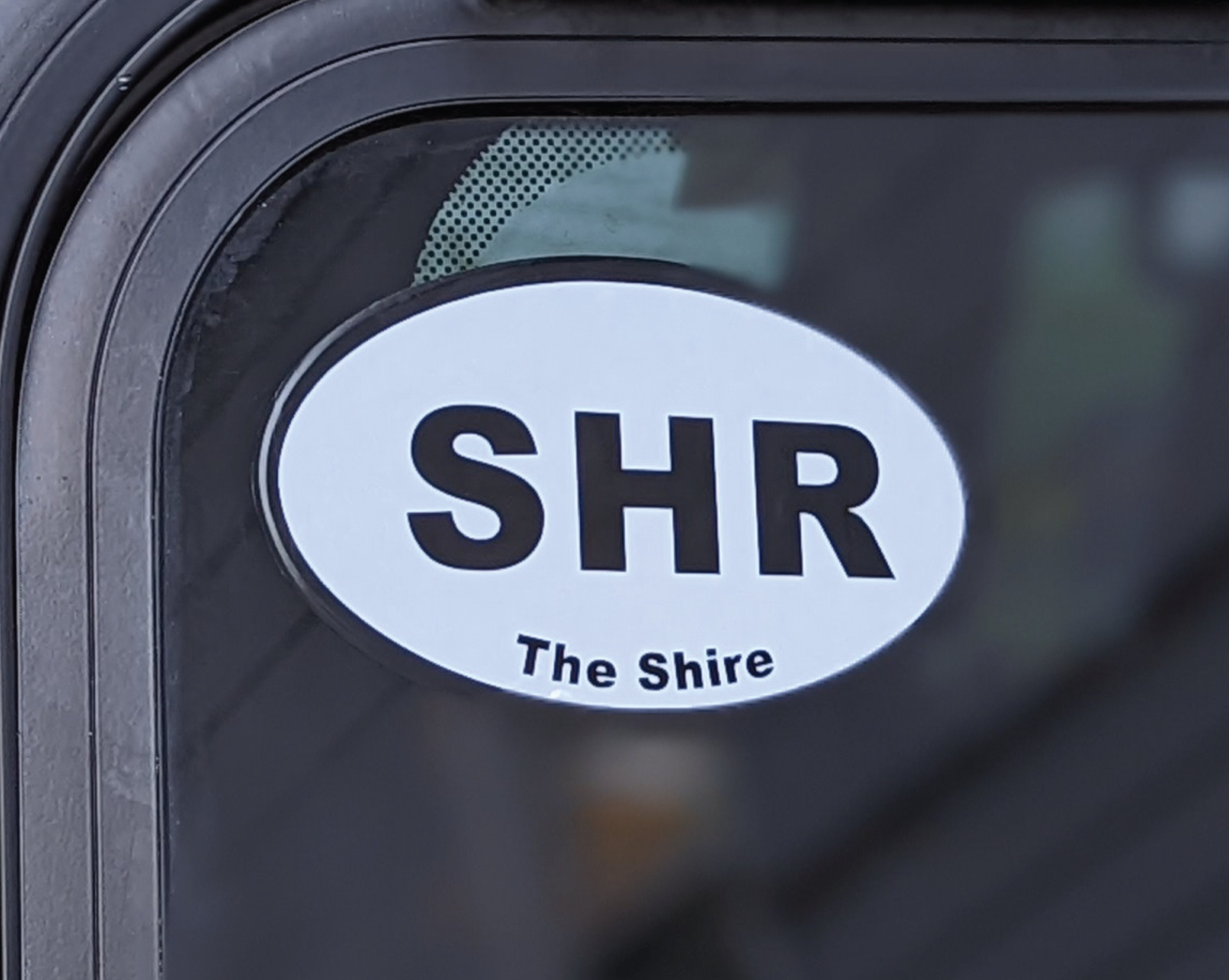 Lord of the Rings Bumper Sticker | Oval Location Window Decal - Etsy