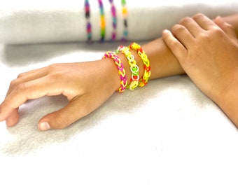 Friendship Rubberband Bracelet Loom Rubber Band Bracelets - Etsy
