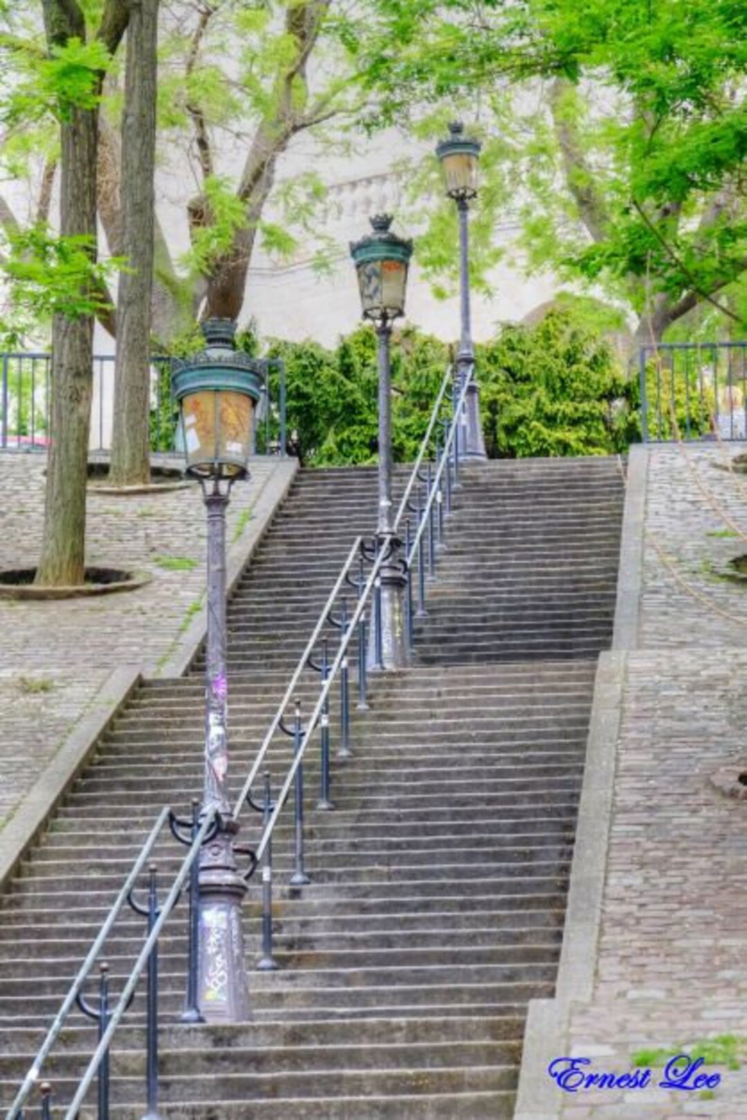 Stairs of Montmartre, Paris, France Original Photography French Photo ...