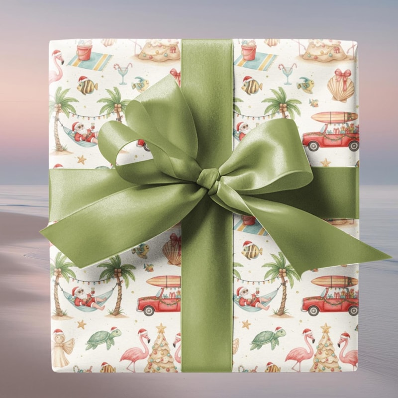 Flamingos Wrapping Paper - Etsy