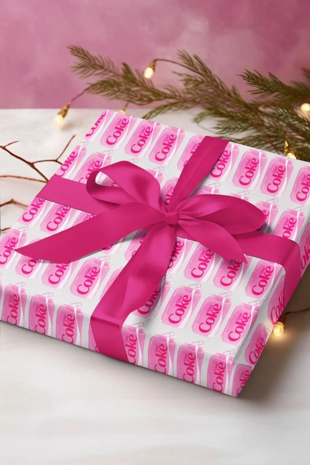 Diet Coke Lovers, Giftwrap, Coke Wrapping Paper, Wrapping Paper, Coke ...