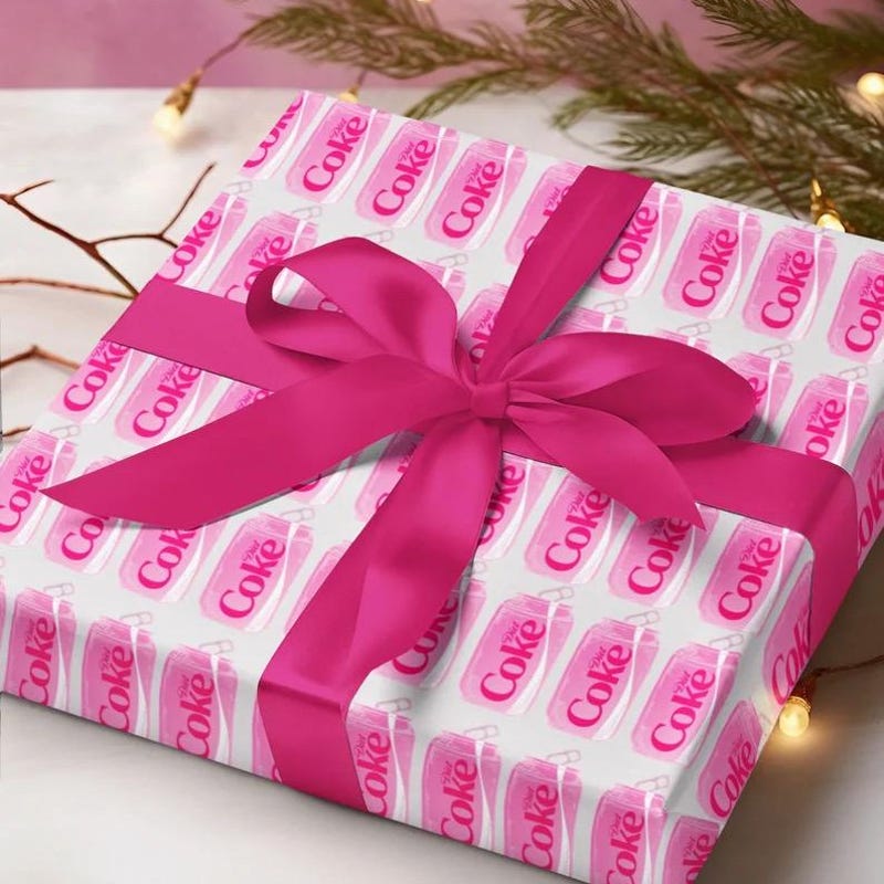 Diet Coke Wrapping Paper - Etsy
