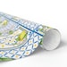 Italy Wrapping Paper, Italian Tiles, Positano Giftwrap, Amalfi Coast ...