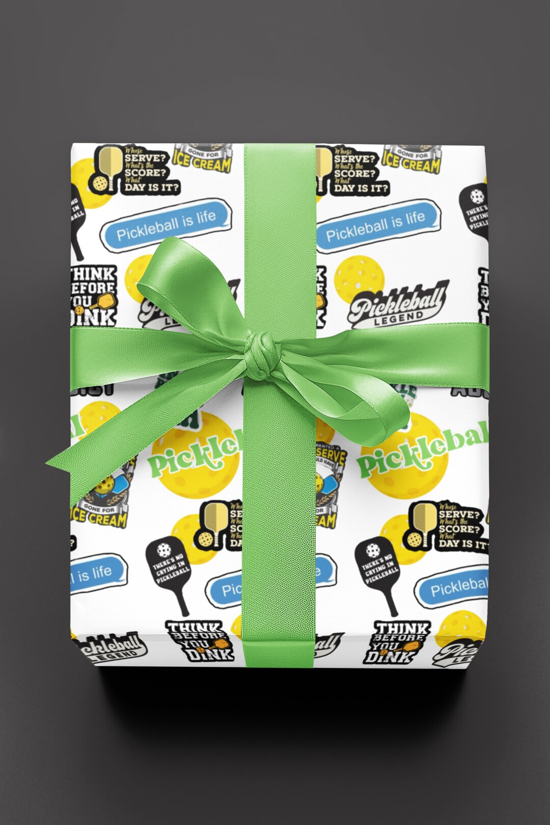 Pickleball Lover, Pickleball Player, Pickleball, Giftwrap, Wrapping ...