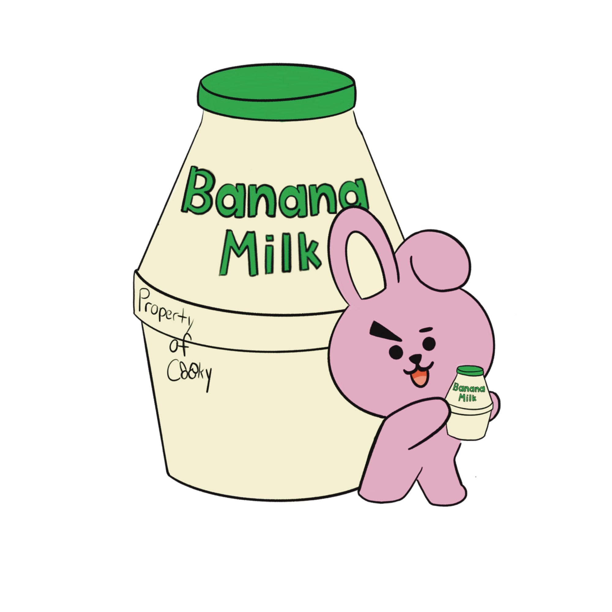 BT21 Cooky Sticker - Etsy