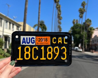 Custom License Plate Vinyl - Etsy