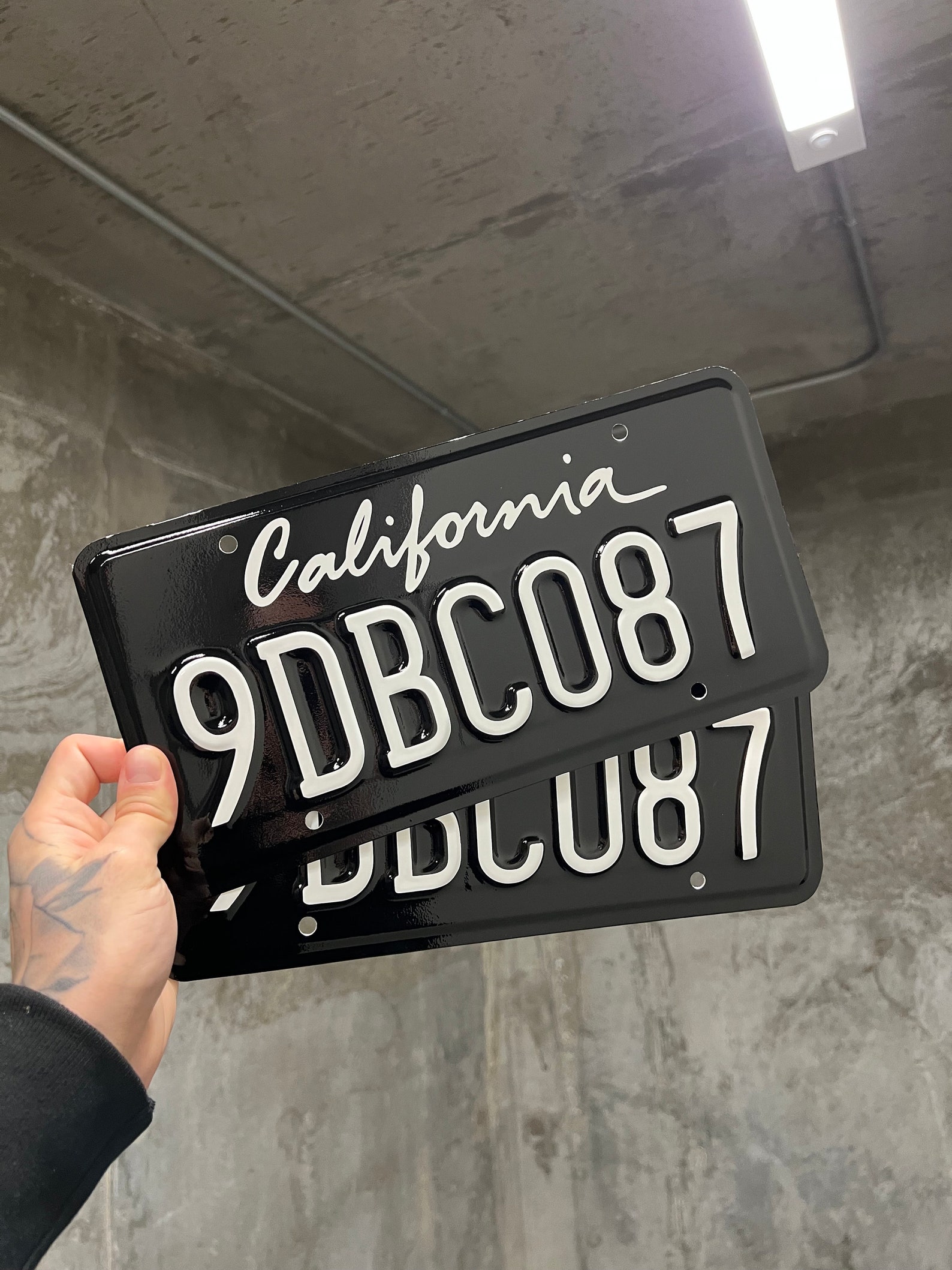 How to get black and yellow plates for new car? : r/AskLosAngeles