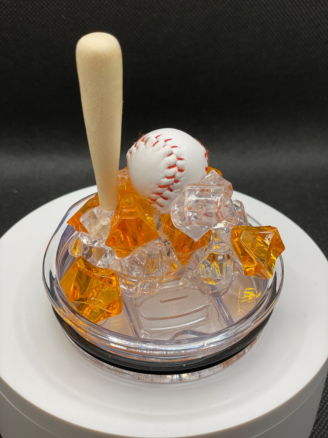 Baseball Ice Topper for 20oz Tumbler - Etsy