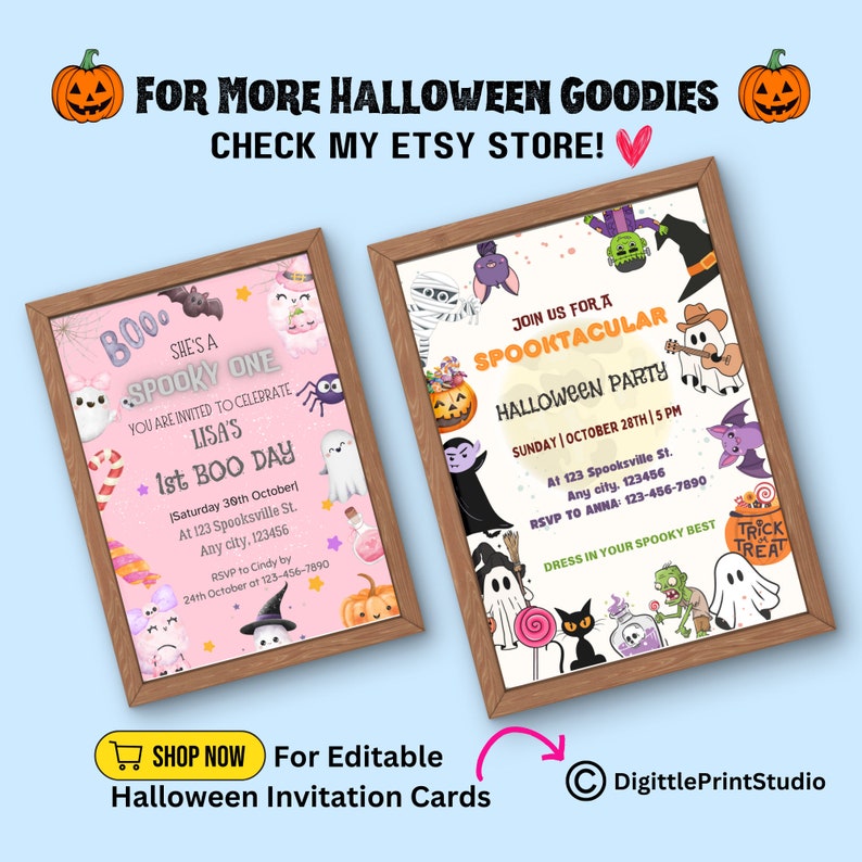 Editable Cute Halloween Gift Tag Bundle of 10 Trick or Treat Goody Bag ...