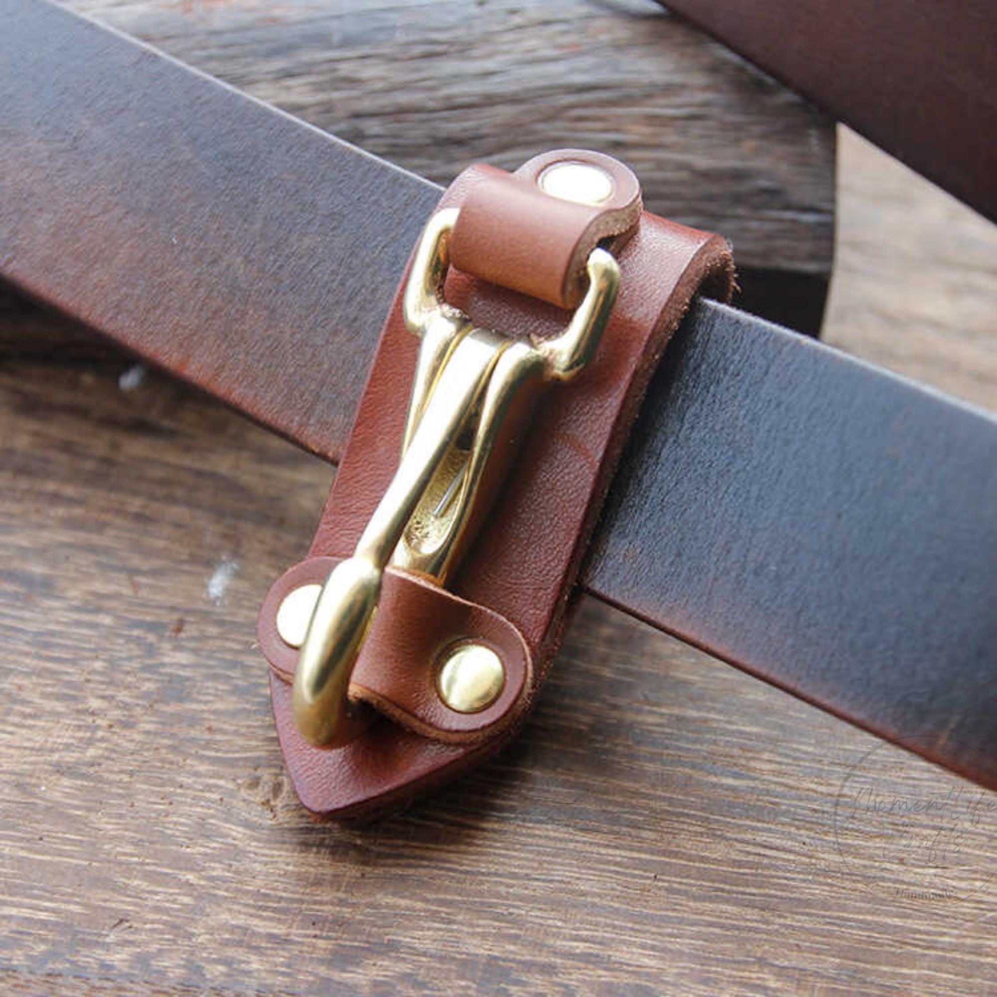 Handmade Leather Belt Buckle Organizer: Wickett and Craig Leather Craft ...