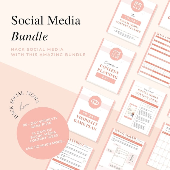The ULTIMATE Social Media Bundle - Etsy