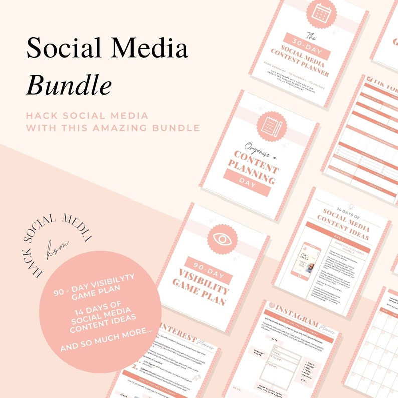 The ULTIMATE Social Media Bundle - Etsy