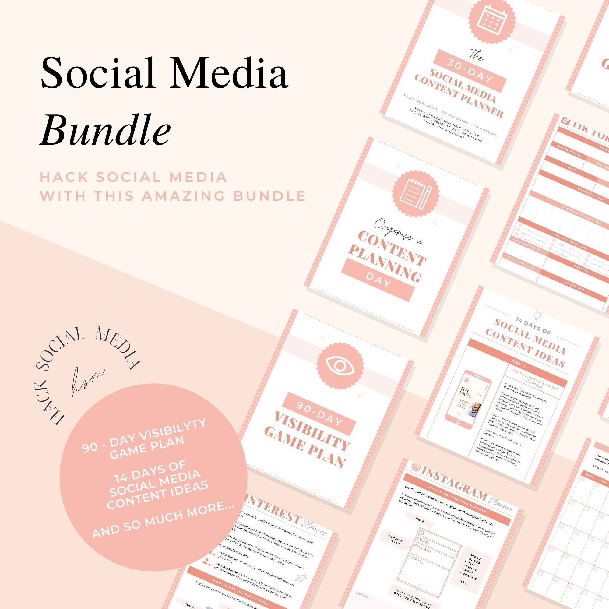 The ULTIMATE Social Media Bundle - Etsy