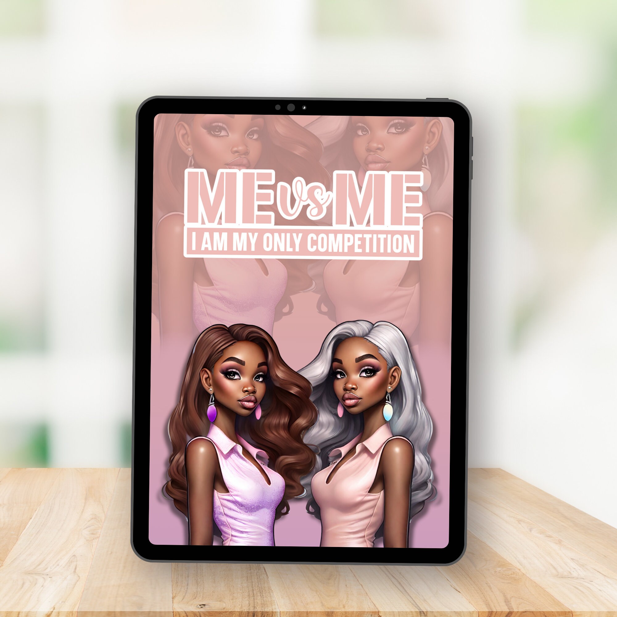 Me Vs Me Digital/printable 8.5x11journal Cover Personal Use Only ...