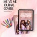 Me Vs Me Digital/printable 8.5x11journal Cover Personal Use Only ...