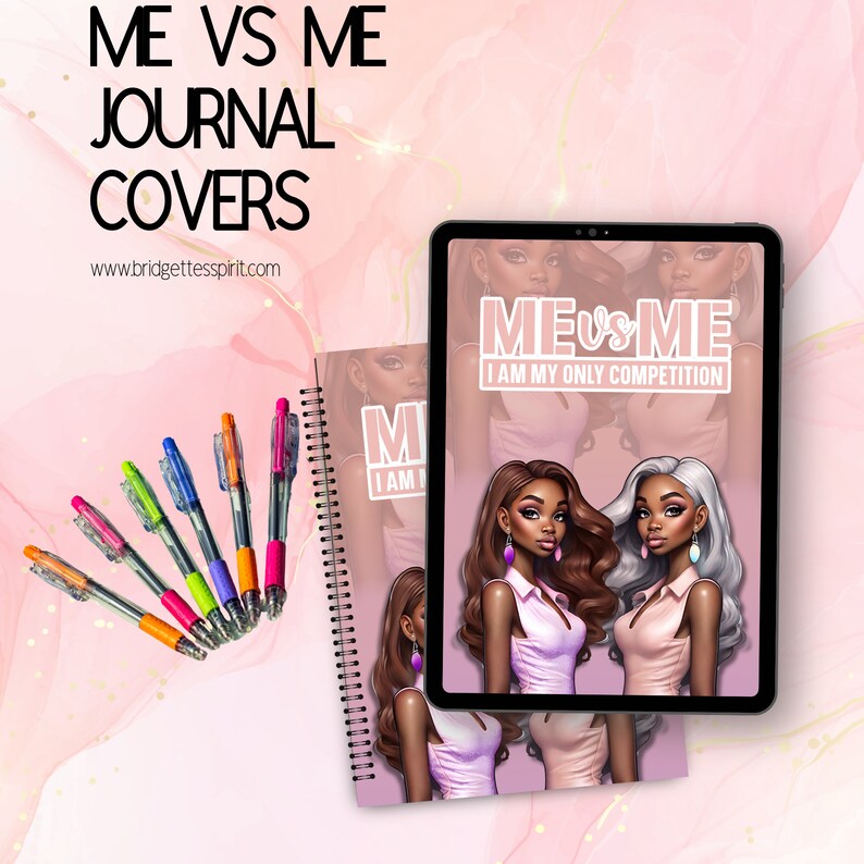 Me Vs Me Digital/printable 8.5x11journal Cover Personal Use Only ...