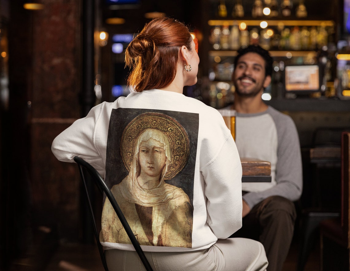 Image Saint Clare of Assisi Downloadable Catholic Gift for Priest Nun ...