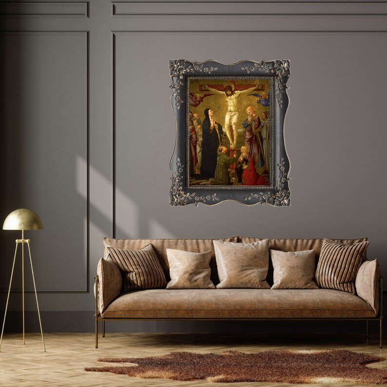 Saint Francis Cross Lent Good Friday Renaissance Painting Italian Art ...