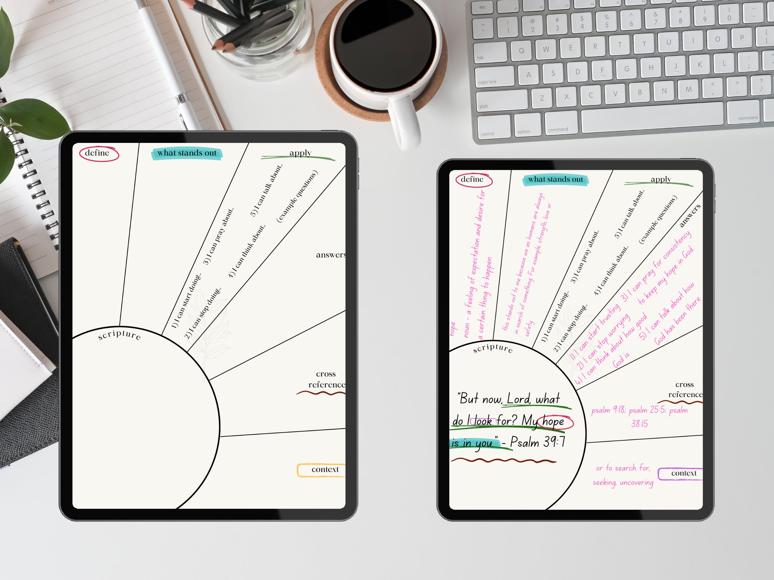 Elevate Your Faith Journey: SOAP and Verse Mapping Bundle Template ...