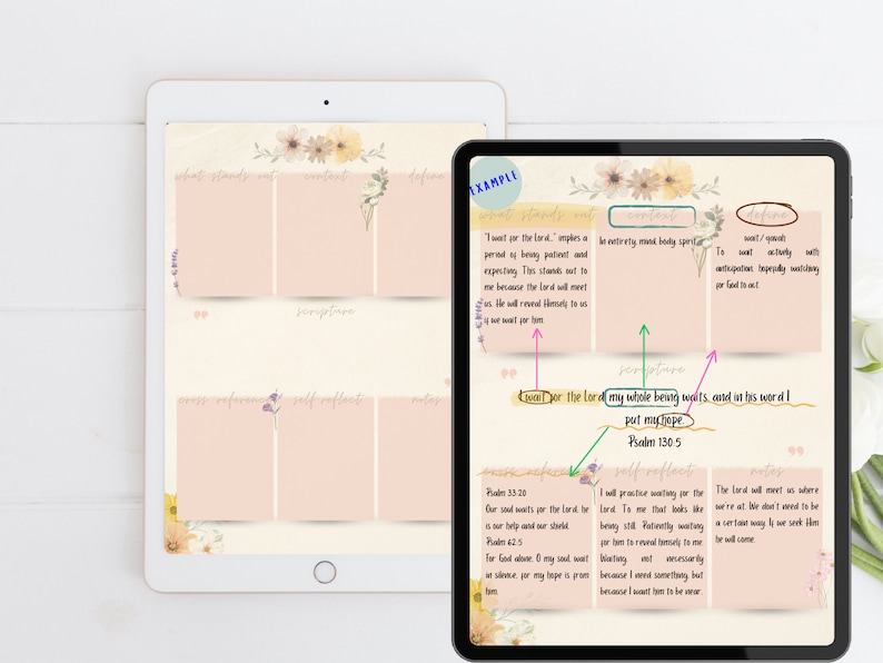 Digital Bible Study Worksheet for Christians| Bible S.O.A.P Method and ...