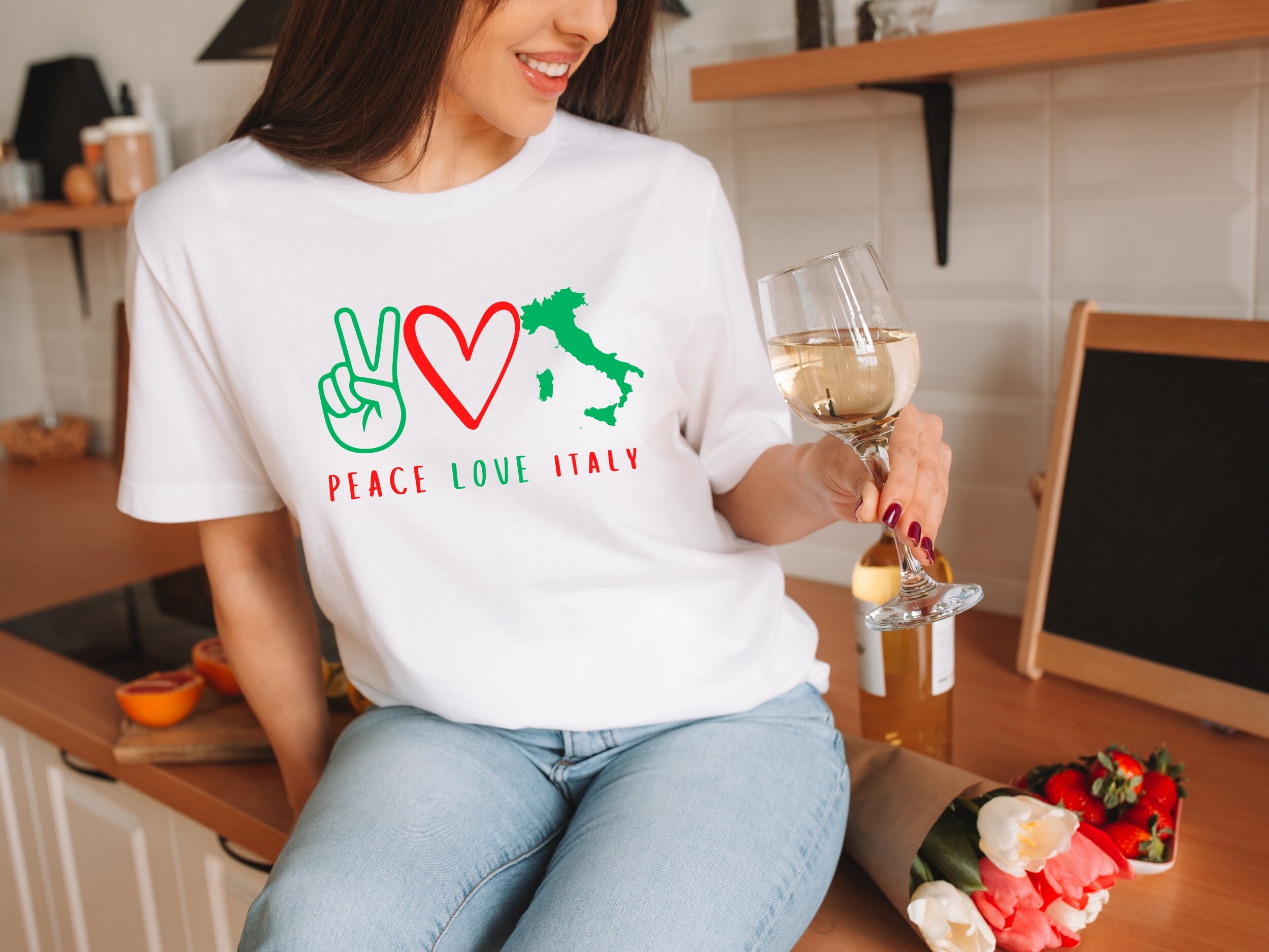 Peace Love Italy, Italy Svg, Italian Svg, Italian Svg Files, for Shirts ...