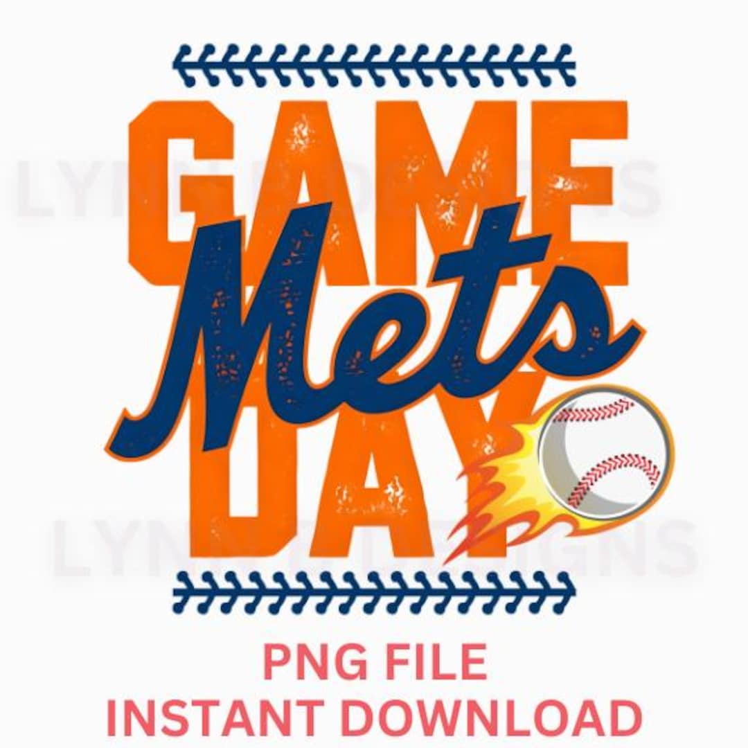 Mets Png, Game Day Mets Png, Mets Png Design, Mets Png Baseball, Game ...