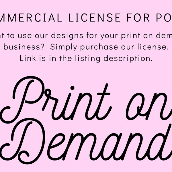 Print on Demand Pod - Etsy