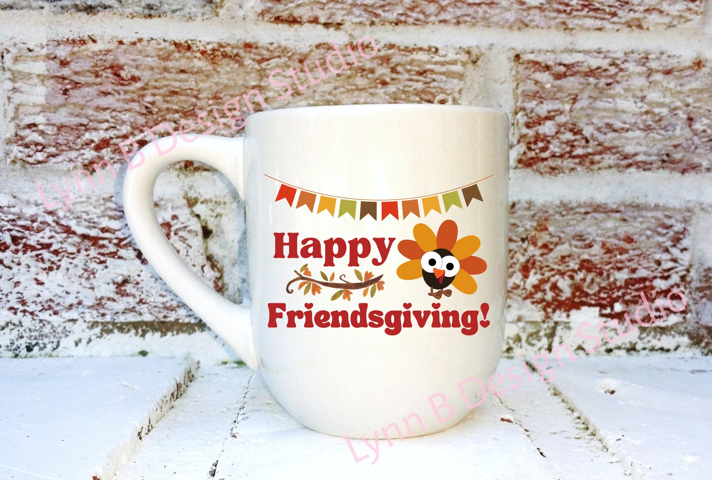 Happy Friendsgiving, Friendsgiving Decor,friendsgiving Card ...
