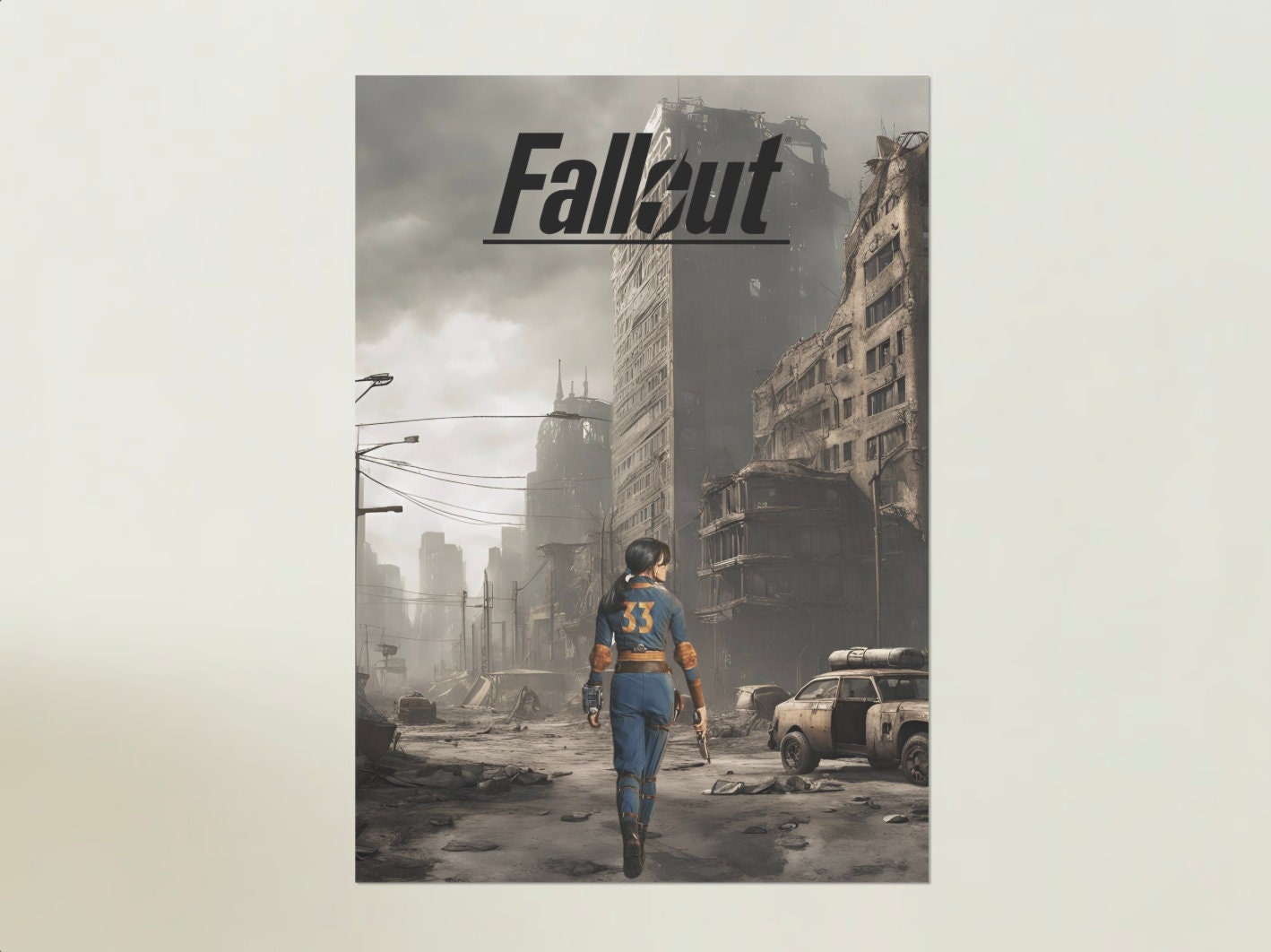 Fallout Poster Game TV Series Poster Print Wall Art Decorative Lucy ...