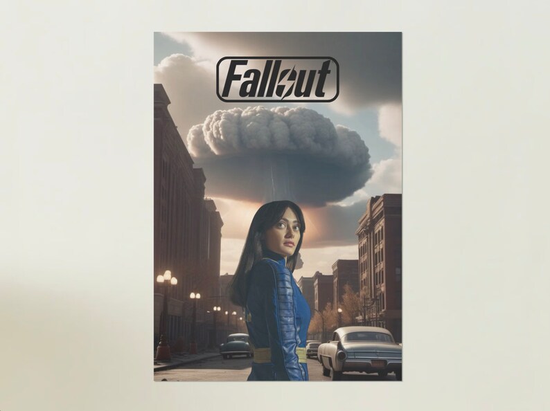 Fallout Poster Game TV Series Poster Print Wall Art Decorative Lucy ...