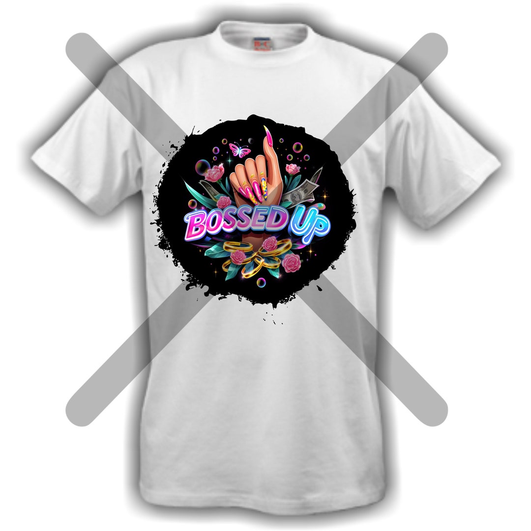 Bossed up Nails 4 Pack PNG - Etsy