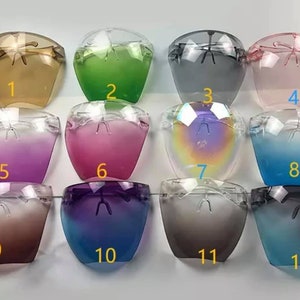 Transparent Face Shield - Etsy