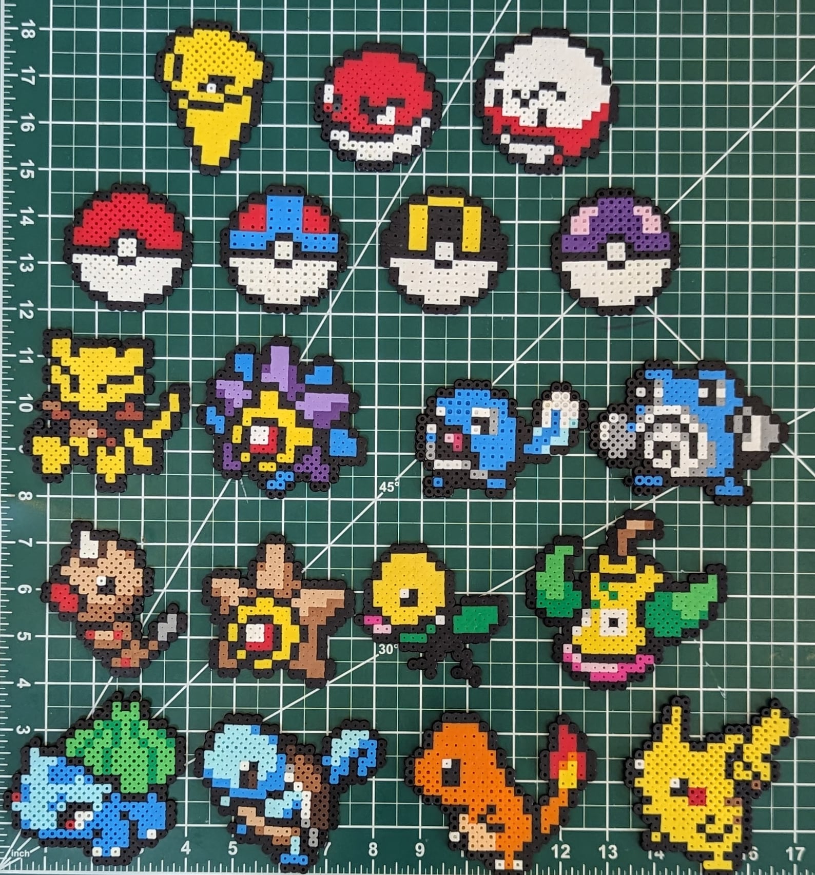 Perler Bead Pokemon - Etsy