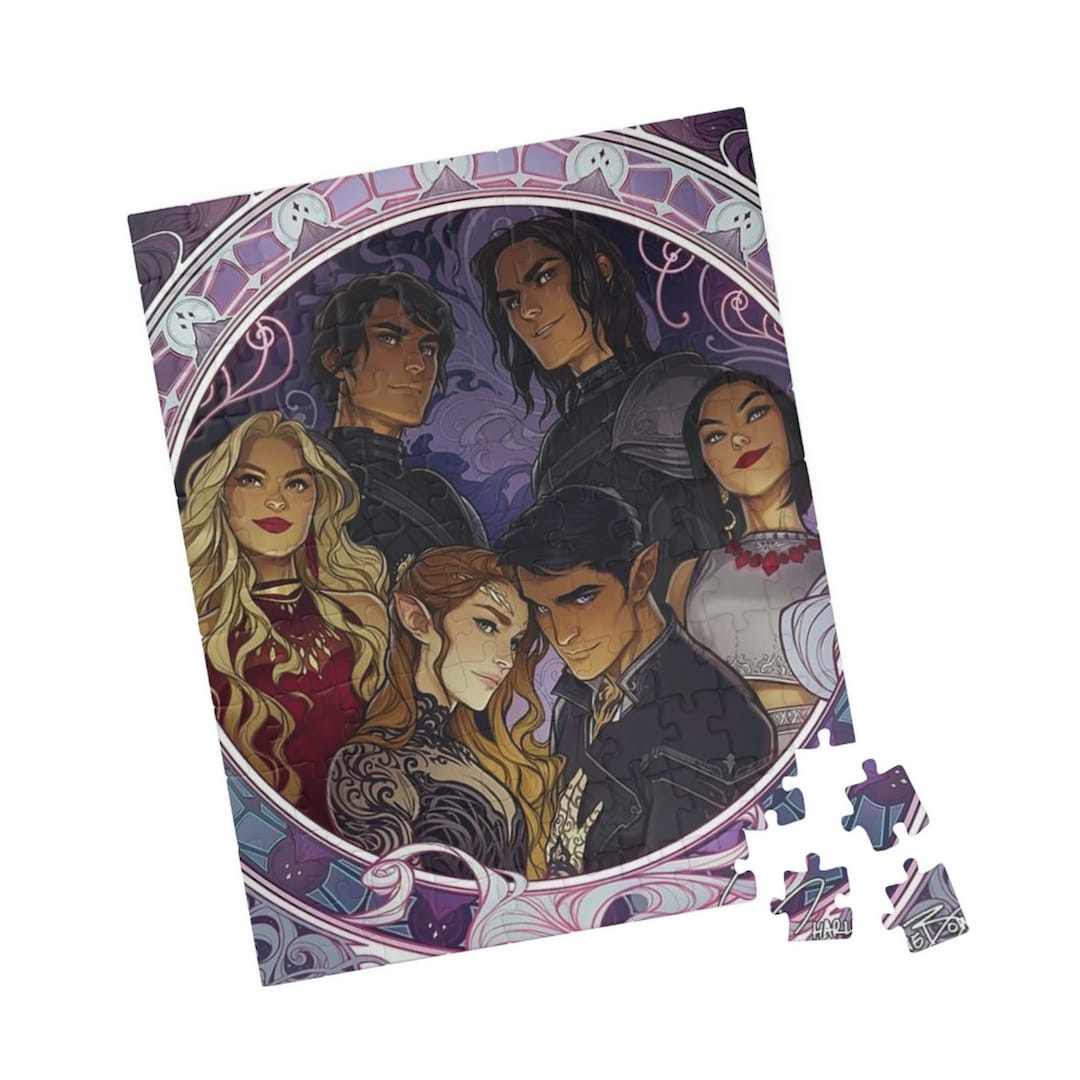 ACOTAR Themed Puzzle- the Inner Circle (110 Piece) - Etsy
