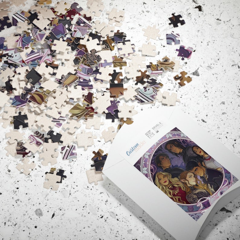 ACOTAR Themed Puzzle- the Inner Circle (110 Piece) - Etsy