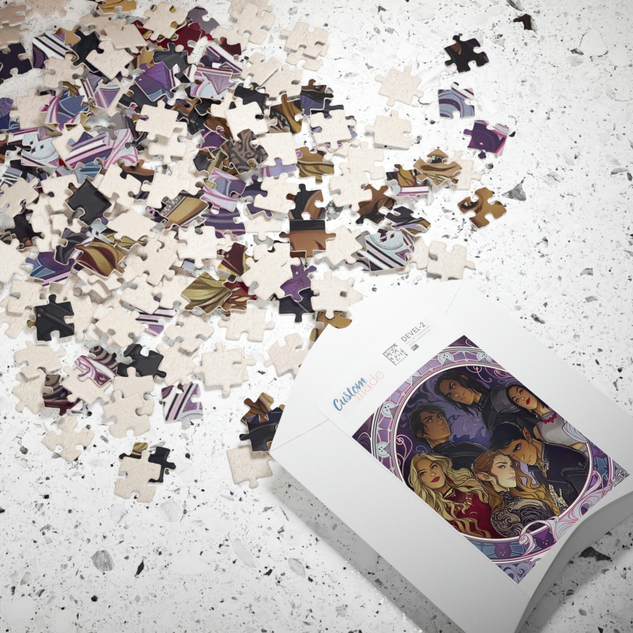 ACOTAR Themed Puzzle- the Inner Circle (110 Piece) - Etsy