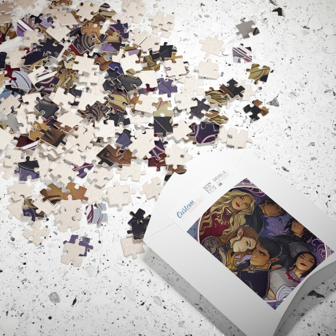 ACOTAR Themed Puzzle- the Inner Circle (110 Piece) - Etsy