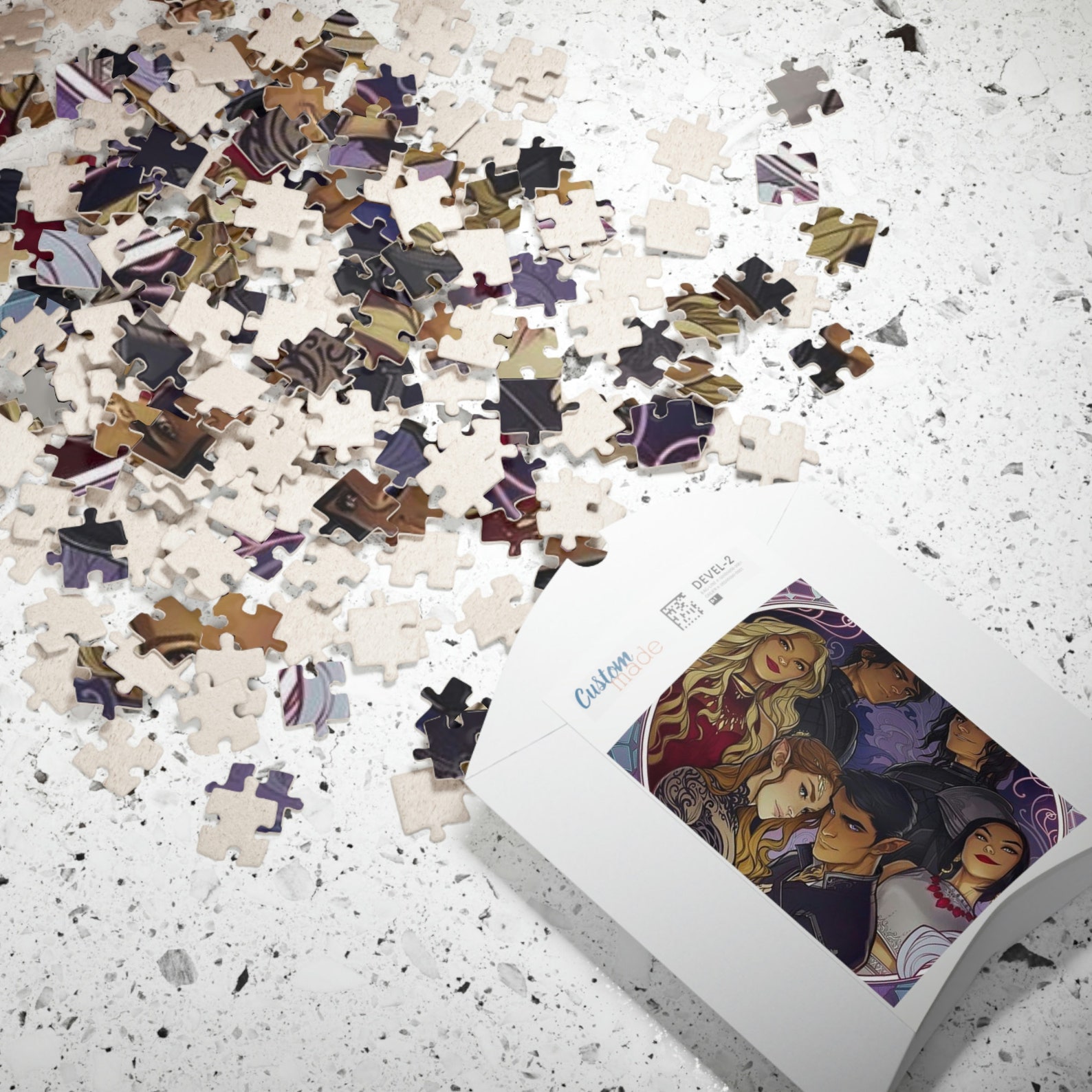 ACOTAR Themed Puzzle- the Inner Circle (110 Piece) - Etsy